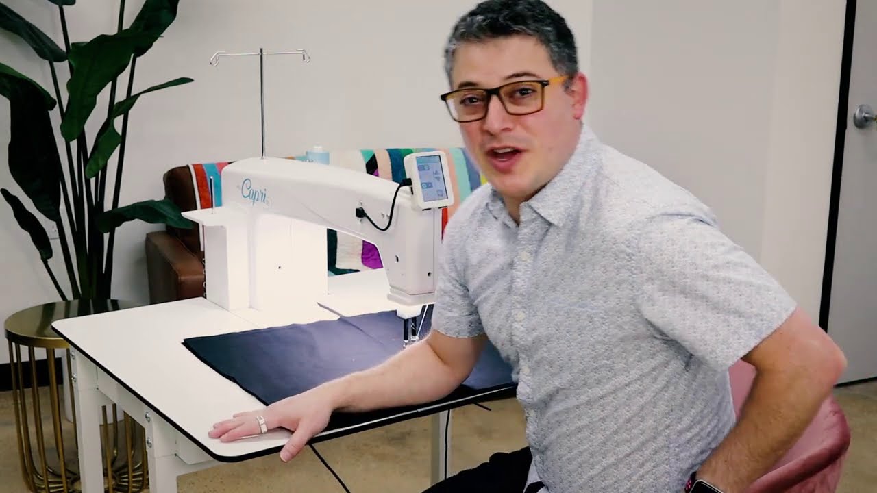 The Handi-Quilter Capri 18 with Adamsewfun| The Sit Down Cocktail ...