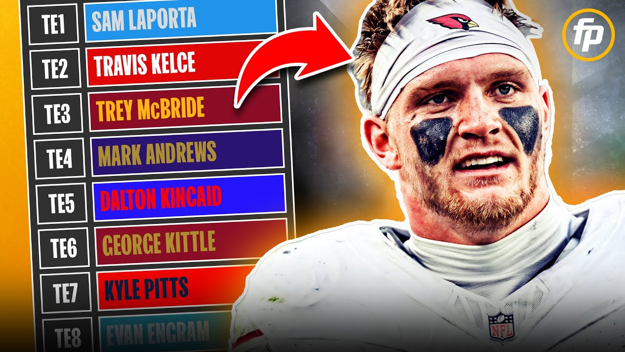 A DEEP TIGHT END CLASS? | Top 32 TE Fantasy Ranks (2024 Fantasy ...