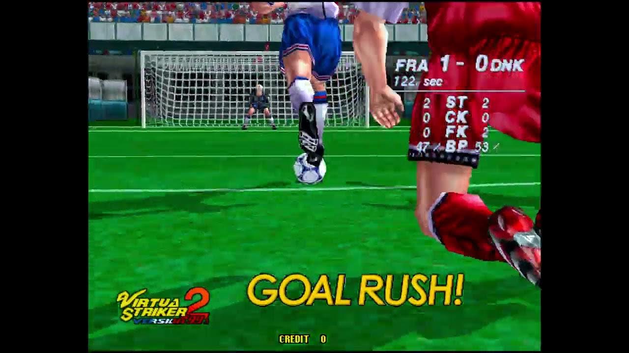 Virtua Striker 2 '99.1 Team FRANCE Playthrough 3 - YouTube