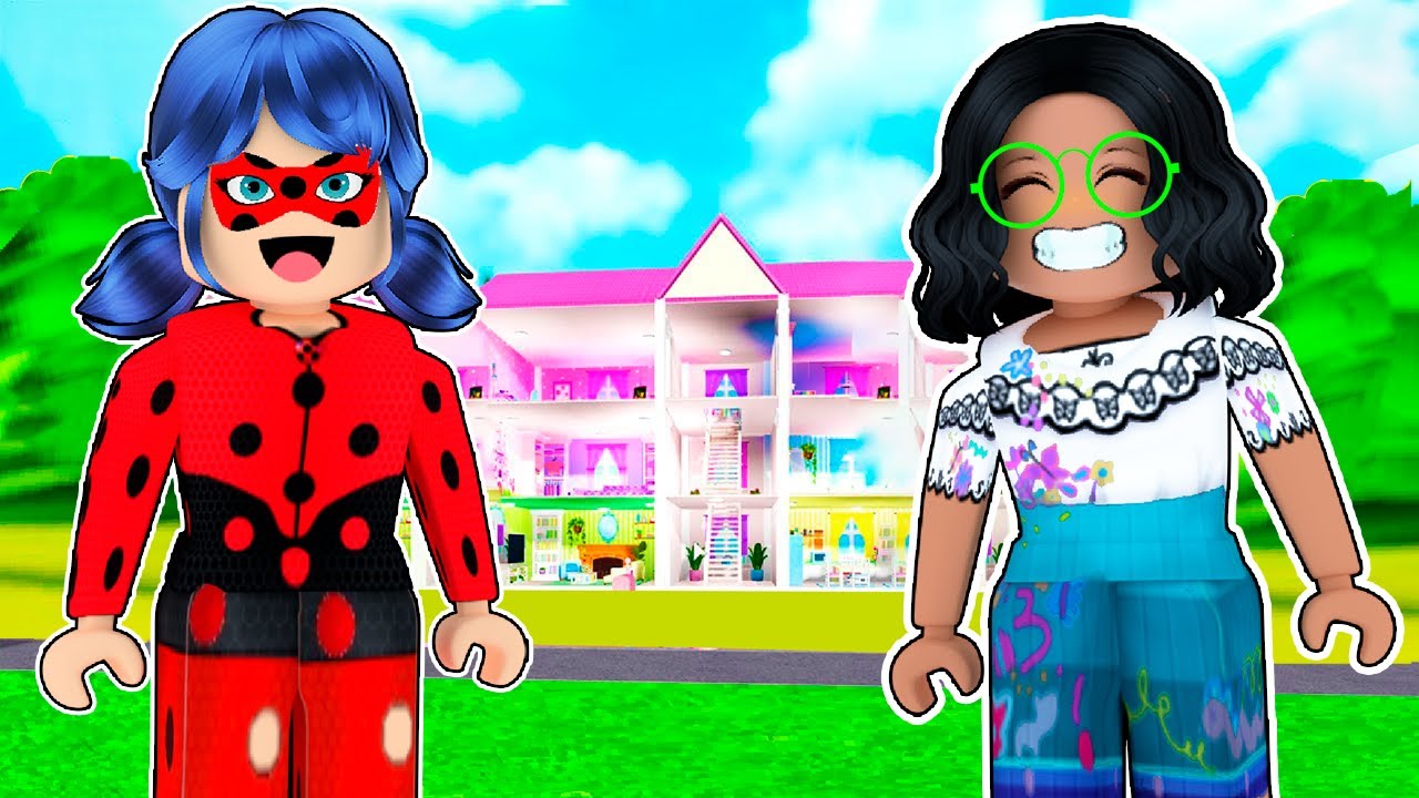 LADYBUG E MIRABEL MADRIGAL NA CASA DE BONECAS (Roblox Dollhouse) - YouTube