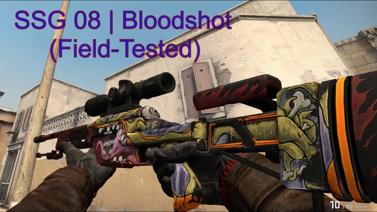 CS:GO SSG 08 | BLOODSHOT (Field-Tested) GAMEPLAY - YouTube