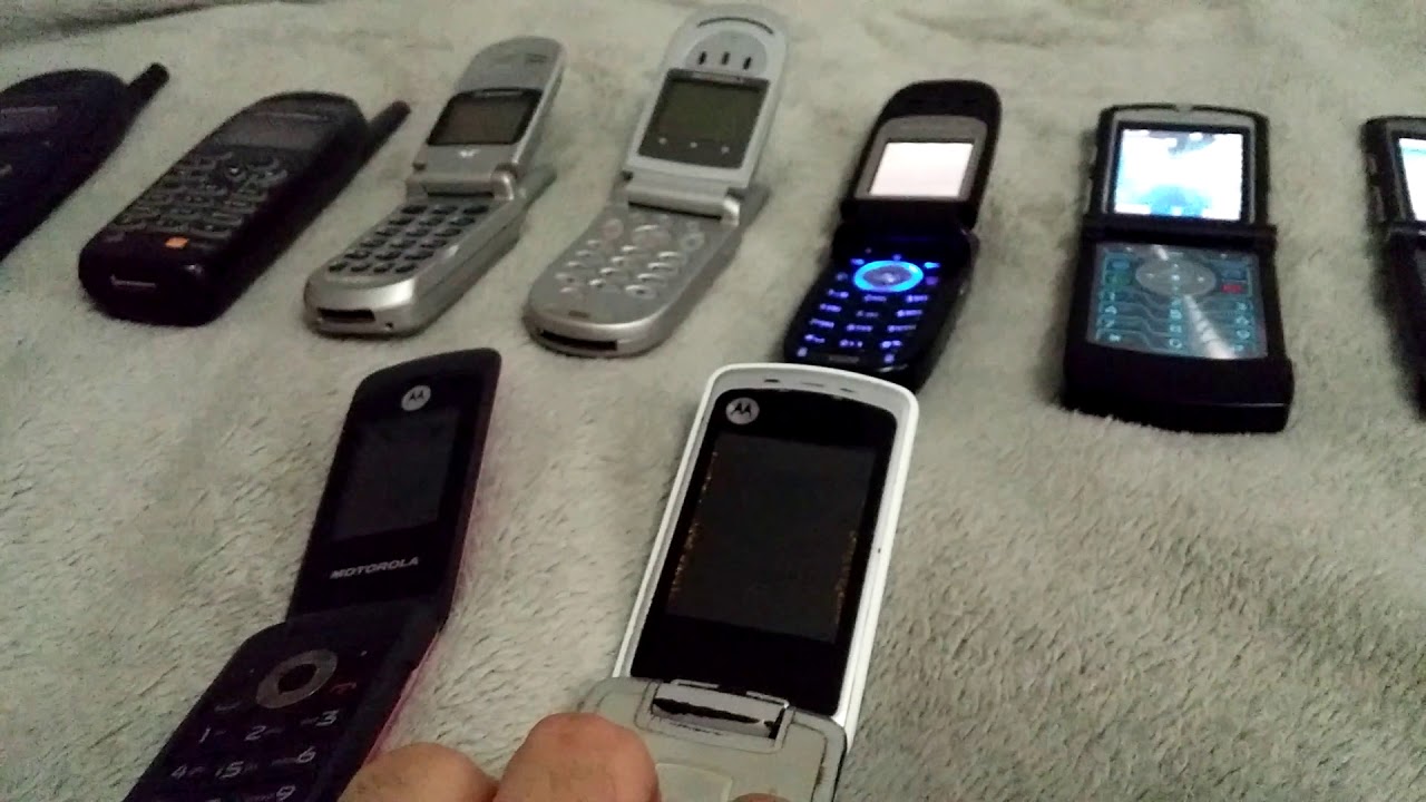 Motorola Phone Collection (since 1995) - YouTube