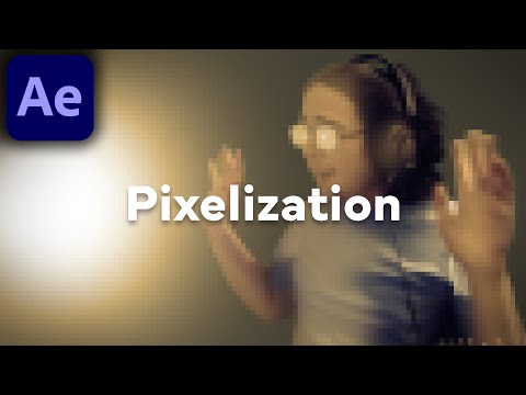 After Effects Pixelation Effect - YouTube