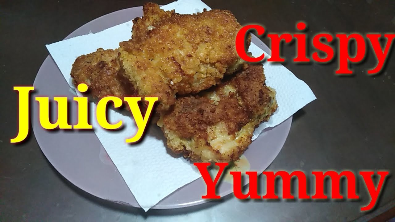 HOW TO COOK JUICY AND CRISPY FRIED BONELESS CHICKEN / Very easy recipe ...