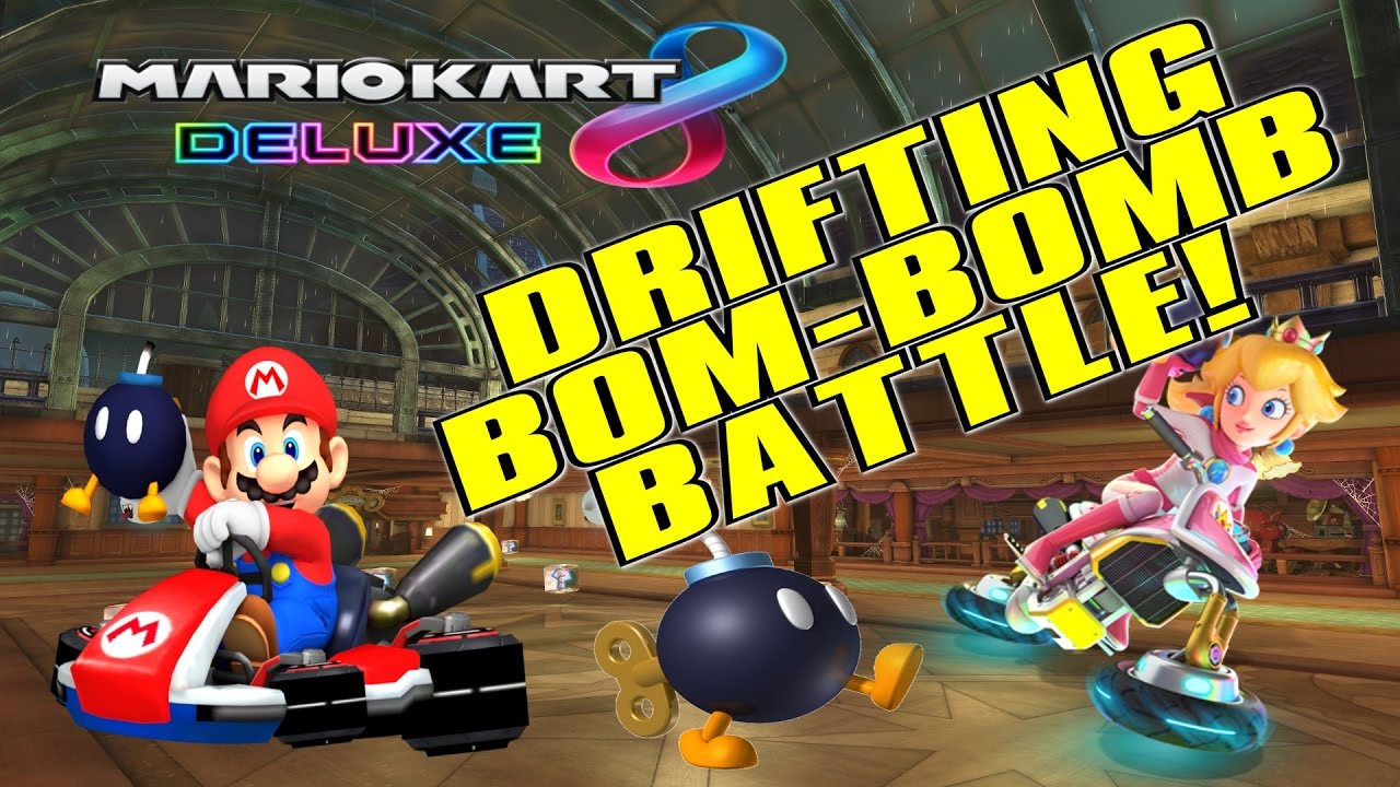 DROPPING BOMBS DRIFTING IN A CIRCLE! | Mario Kart 8 Deluxe | Battle ...