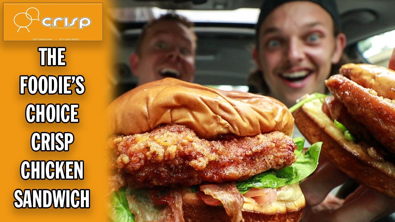 One Of The Most Unique Chicken Sandwiches In Chicago! - YouTube