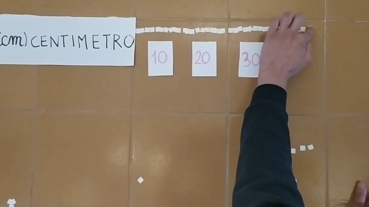 Metro, Parte 2 - Quanto lungo? (cm,dm, m). Misure di lunghezza ...