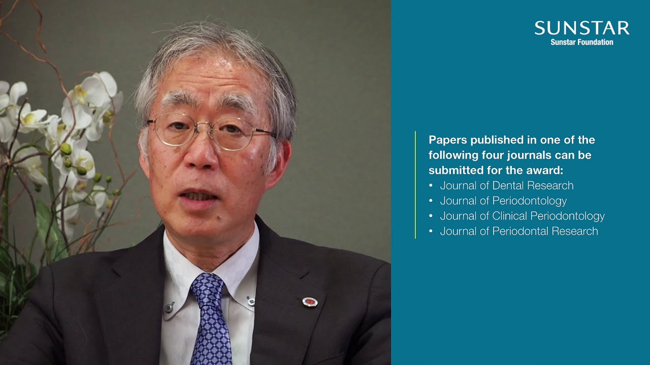 Professor Murakami on the World Perio Research Award - YouTube