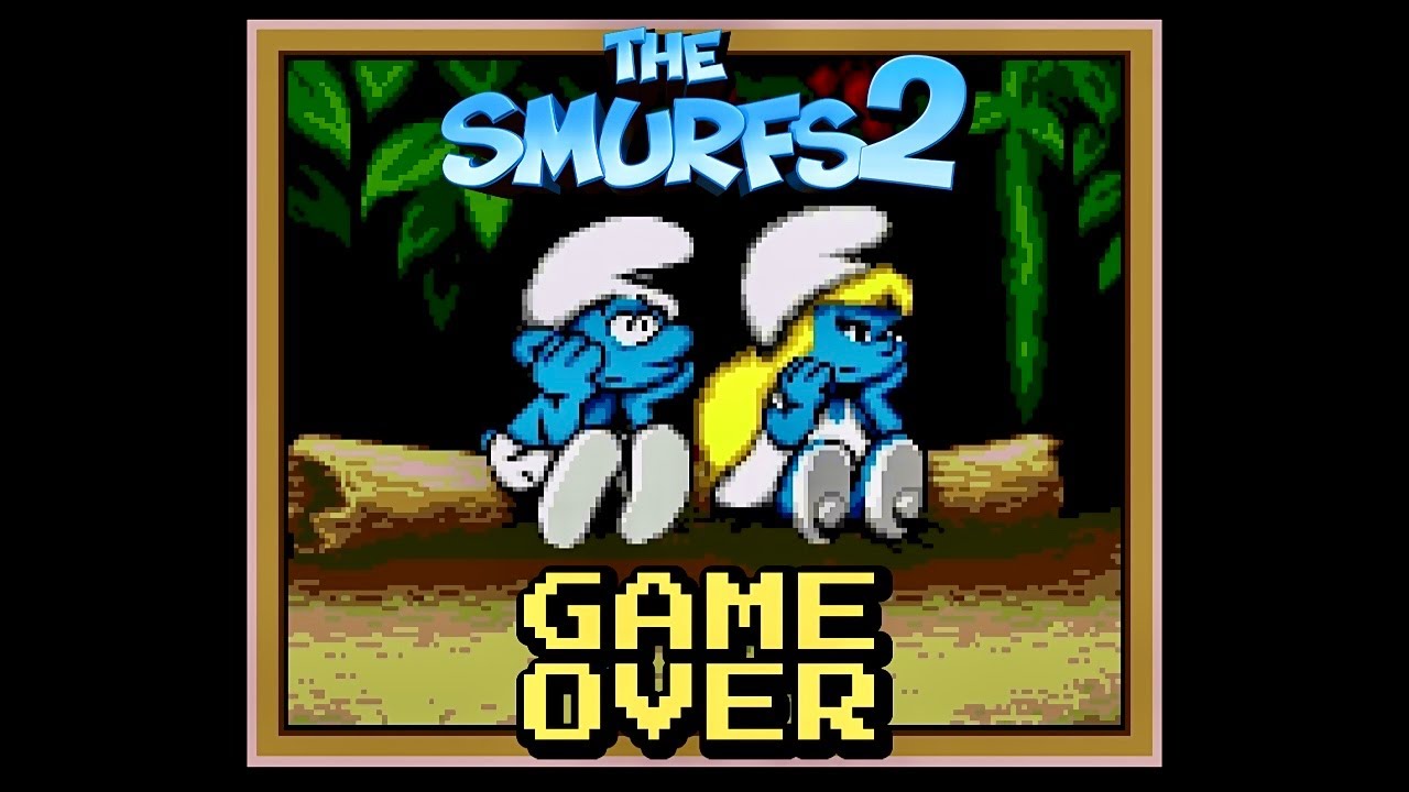 Evolution of The Smurfs 2 Game Over Screens - YouTube