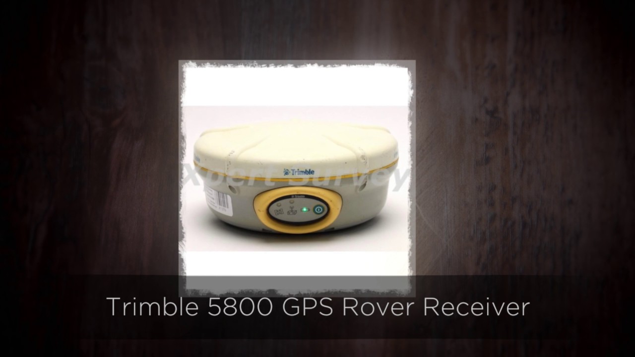 Trimble 5800 GPS Rover Receiver - YouTube