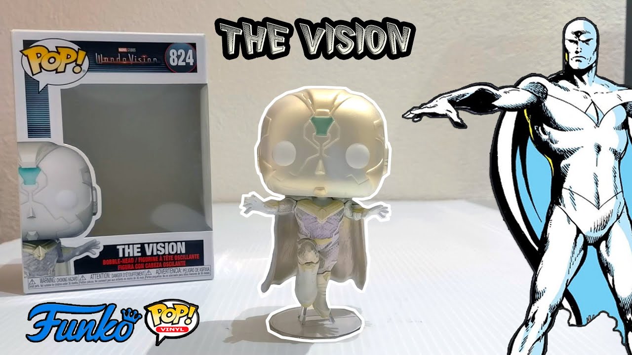 Funko THE VISION (White) WandaVision - Unboxing - YouTube