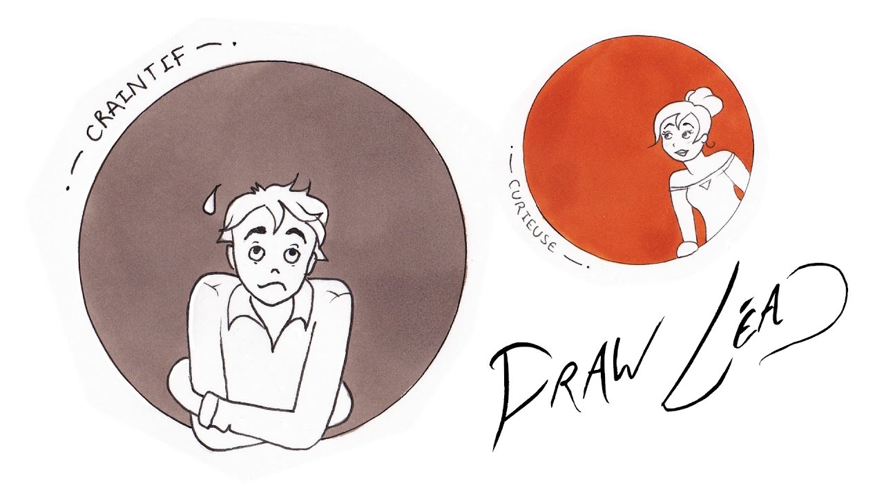 Expressions PROMARKER - Draw Léa [HD] - YouTube