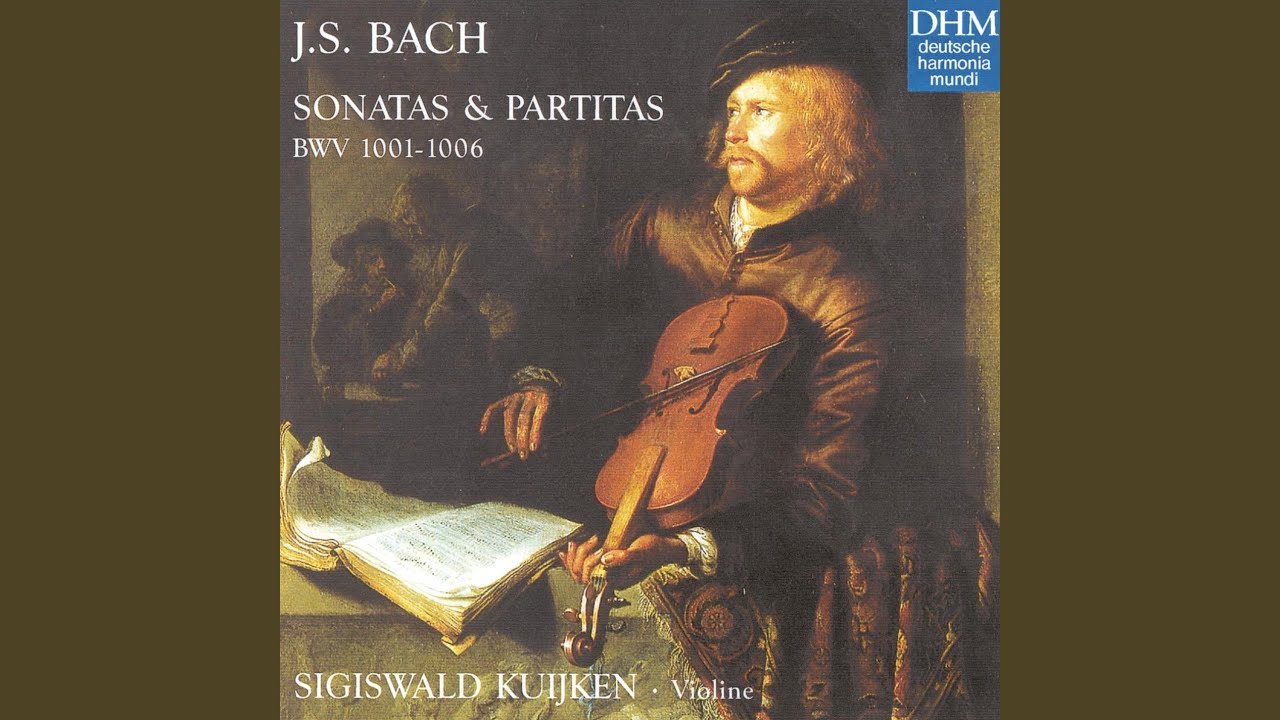 Partita for Solo Violin No. 1 in B minor, BWV 1002: Sarabande - YouTube