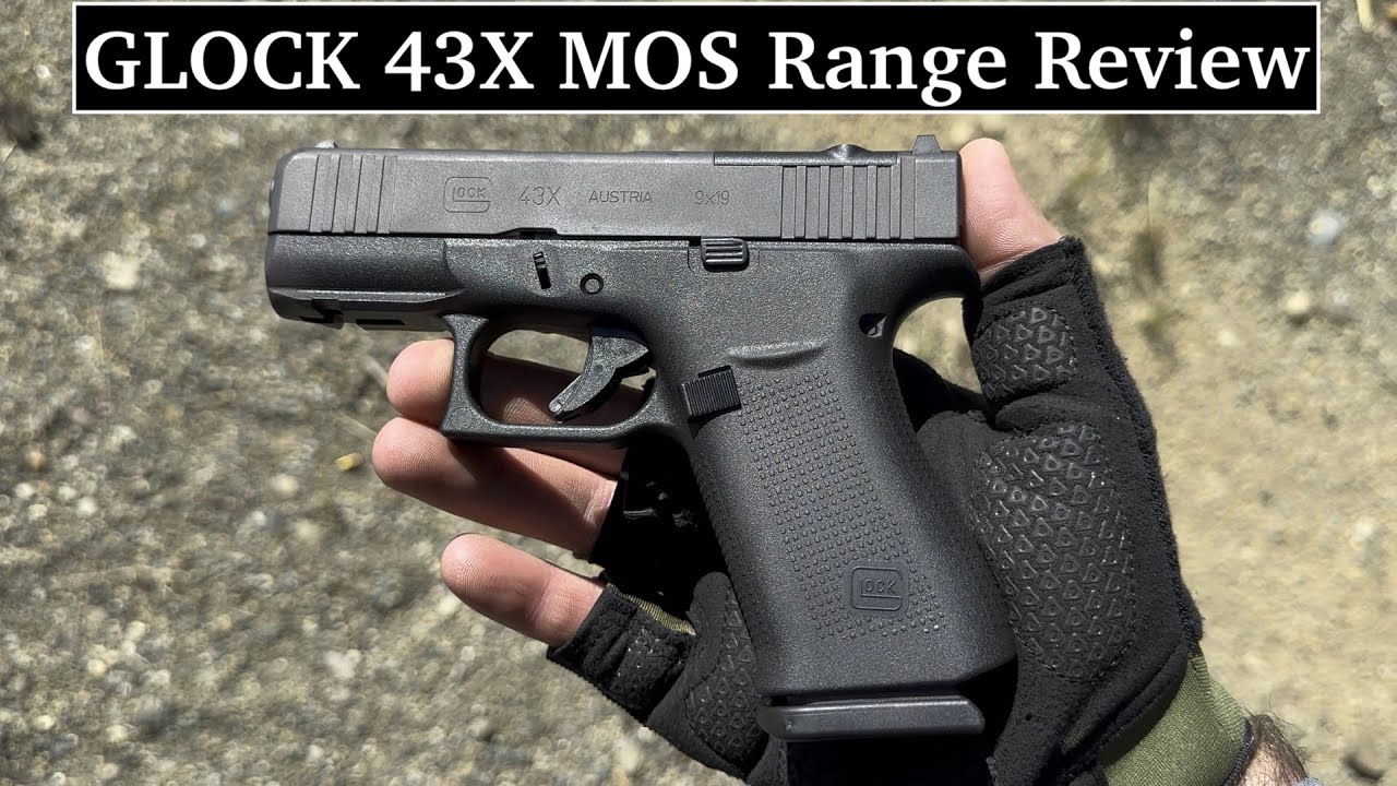 Glock 43X MOS Range Review - YouTube