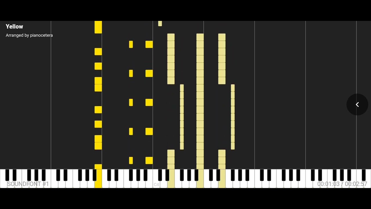 Yellow - Coldplay (Tutorial) #piano #yellow #coldplay - YouTube