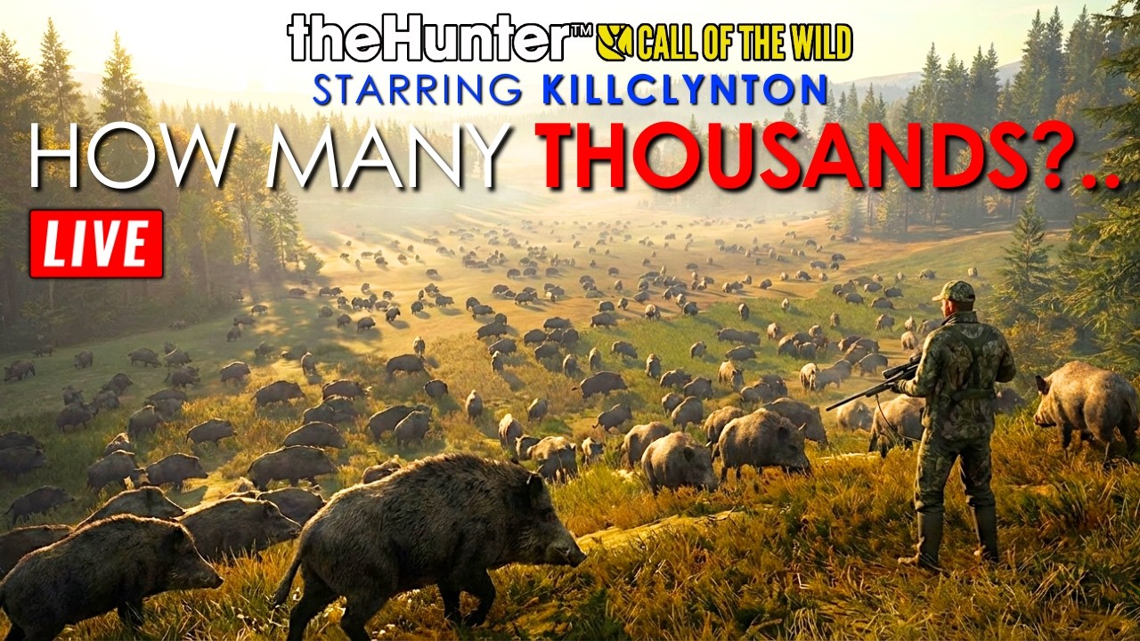 🔴2,659 Kills.. HOW MANY THOUSANDS?! - Great One Wild Boar Grind - Call ...