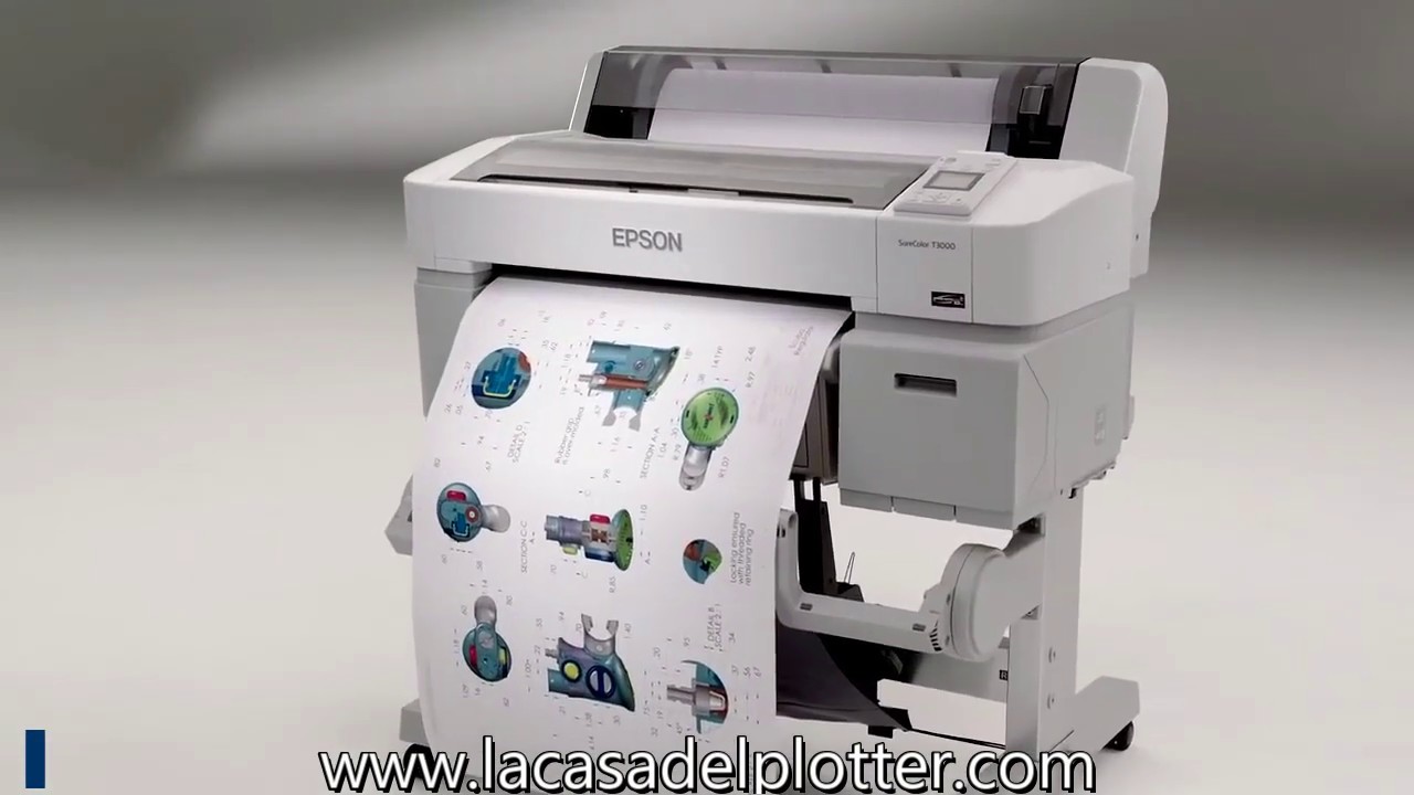EPSON SURECOLOR SERIE T - YouTube