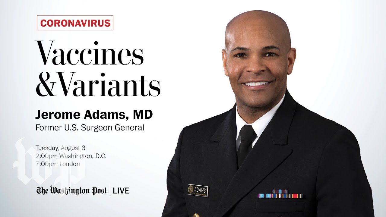 Former U.S. surgeon general Jerome Adams, MD examines where we are in ...