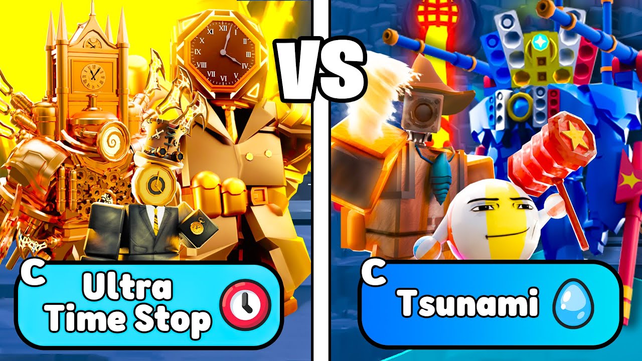 🤯 ALL CLOCK TEAM UNITS vs ALL NEW SUMMER TEAM UNITS 🌊 in ENDLESS MODE😨 - Roblox Toilet Tower ...