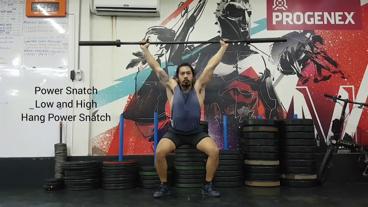 Barbell Warm Up: Snatch Variations - YouTube