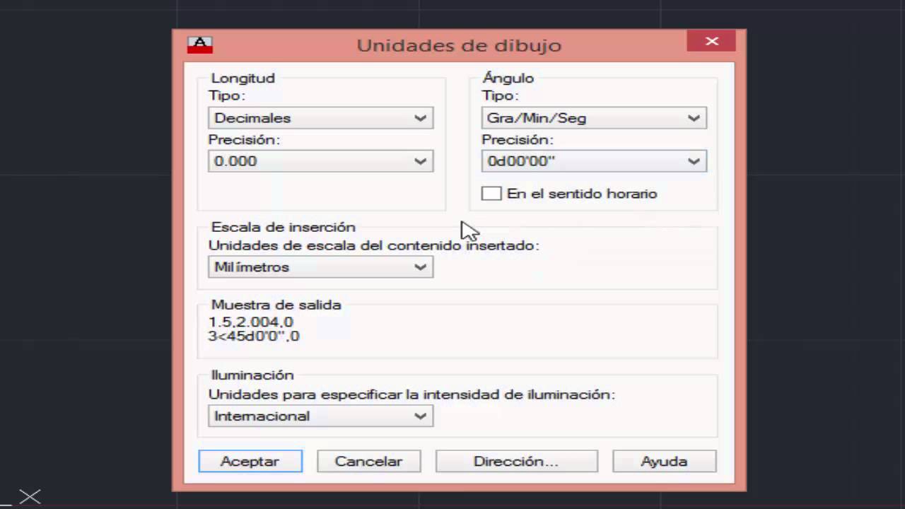 Configuración de UNIDADES en #AutoCAD para dibujo de planos ...