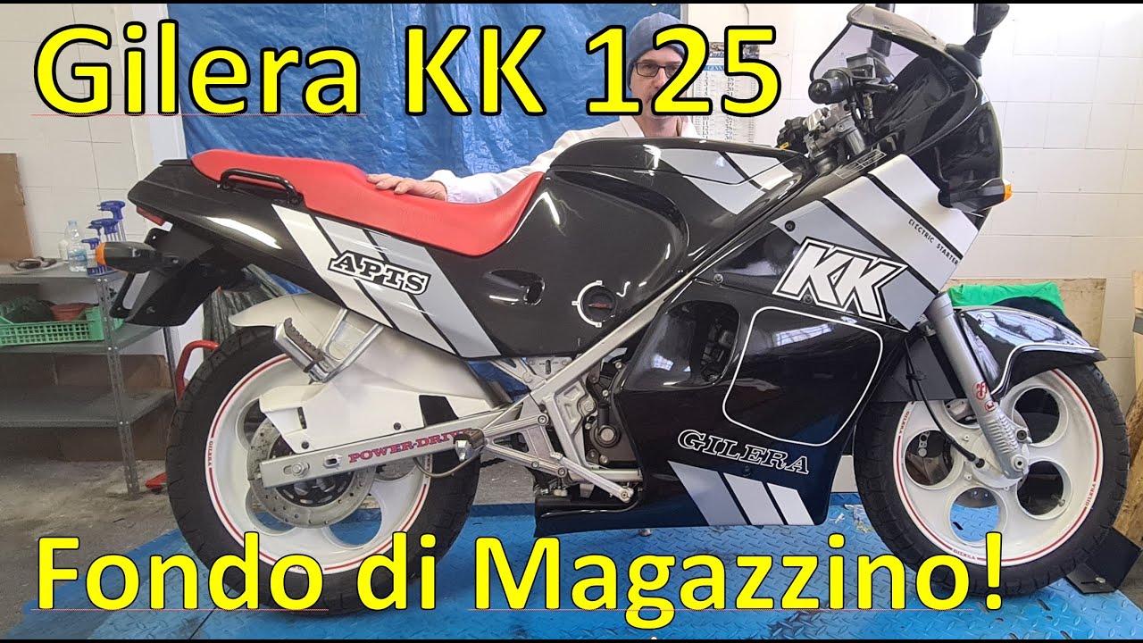 Gilera KK 125 - incredibile nuova FONDO DI MAGAZZINO!!! - YouTube