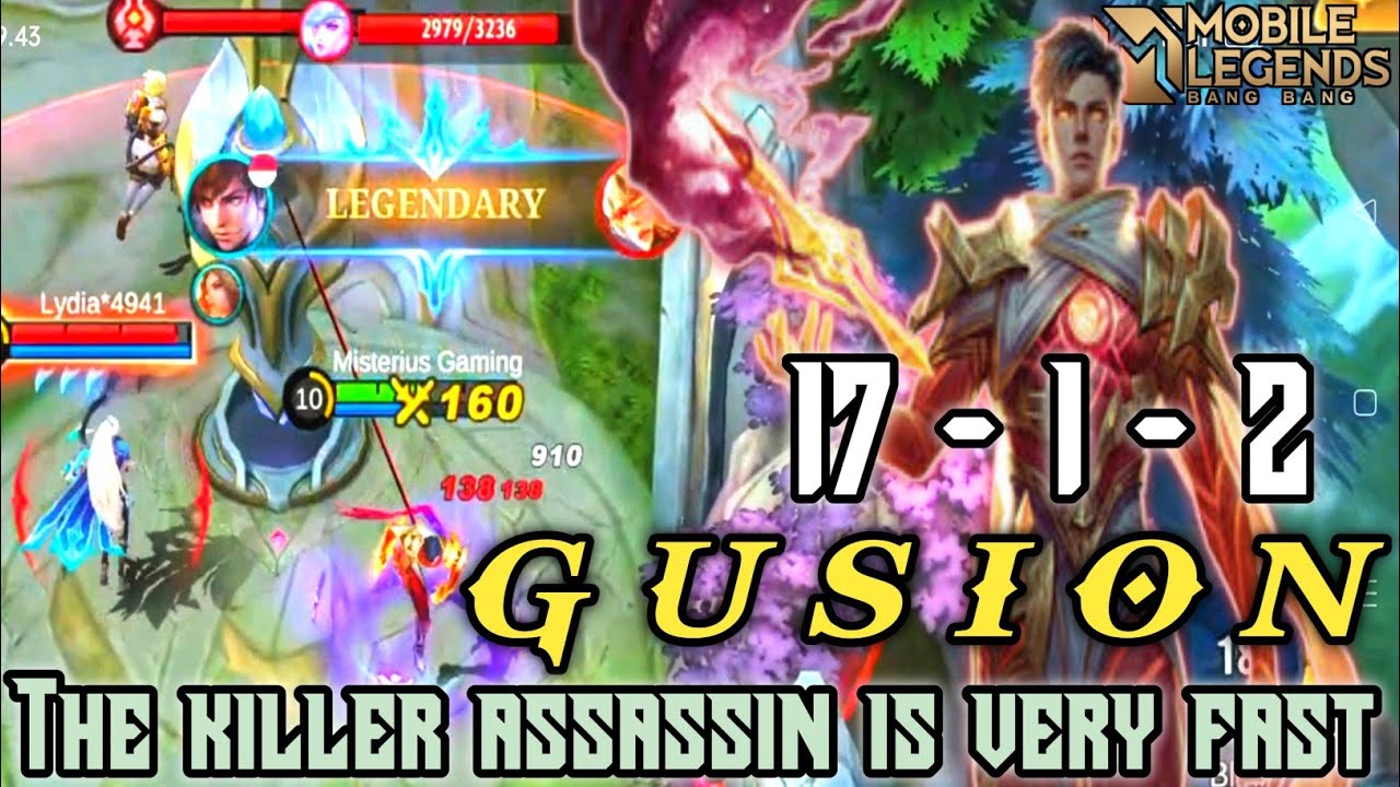 Gusion The Killer Assassin very fast - Mobile Legends Bang-bang - YouTube