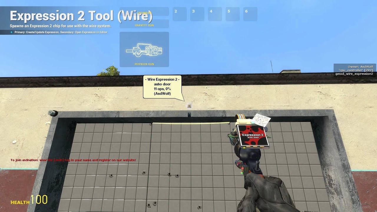 AsdN Gmod 13 Tutorials: auto-door - YouTube