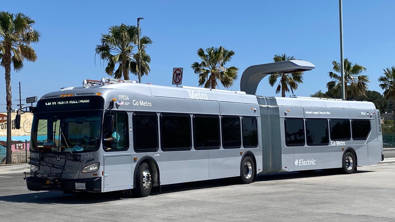 LACMTA 2020 New Flyer XE60 #19534 - YouTube