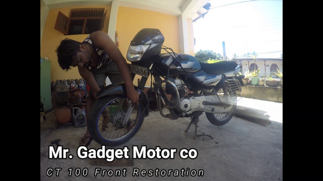 CT 100 front restoration - - YouTube