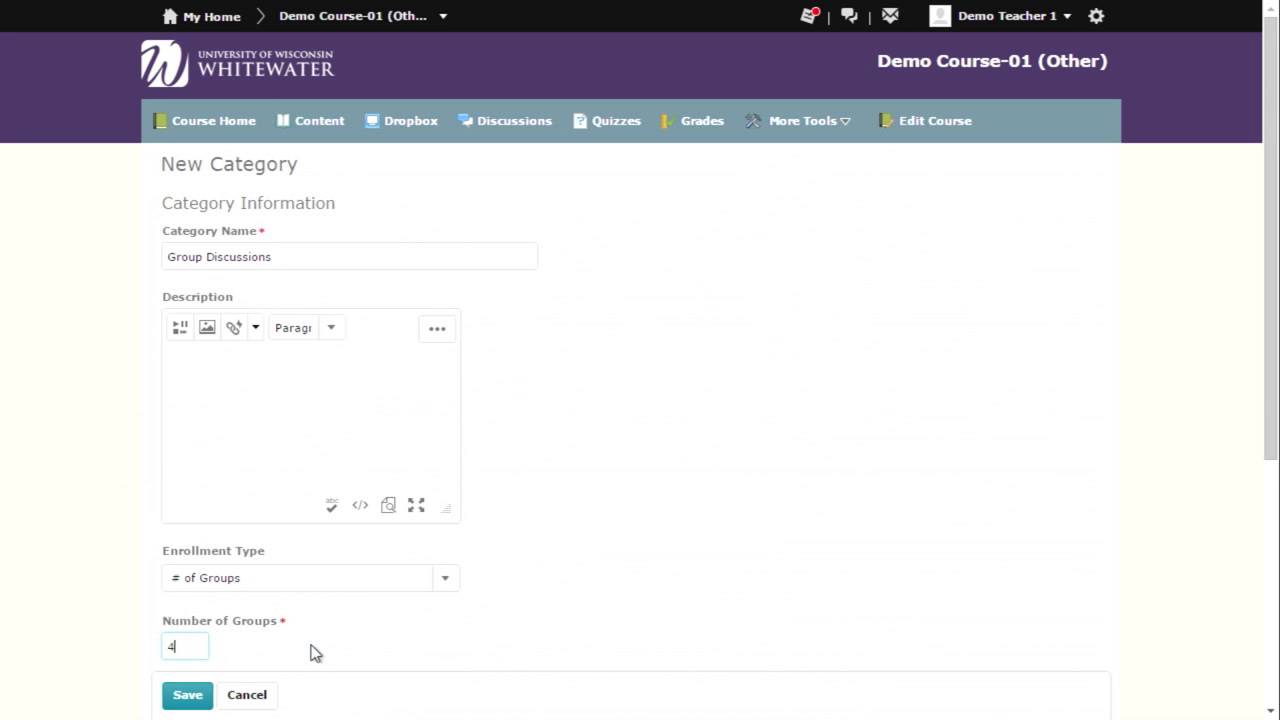 D2L v10.6 Instructor Tutorial: Groups - YouTube