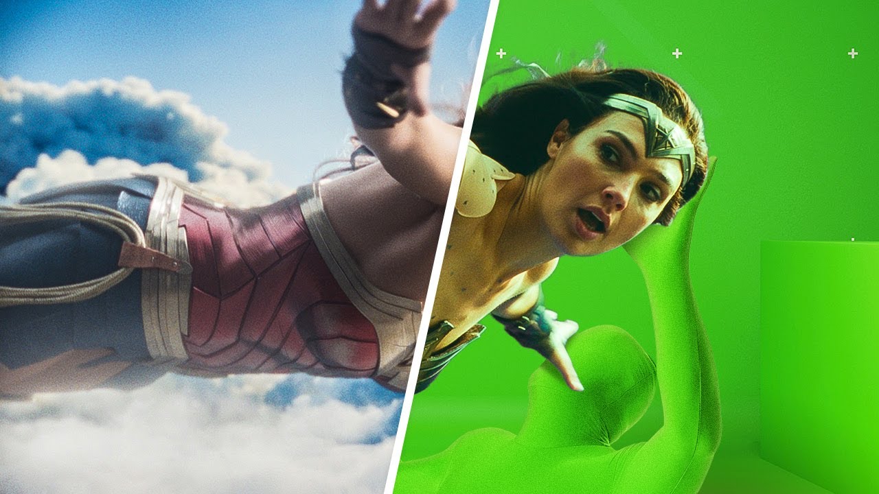 DC Movies Without CGI… What It REALLY Looks Like Behind The Scenes ...