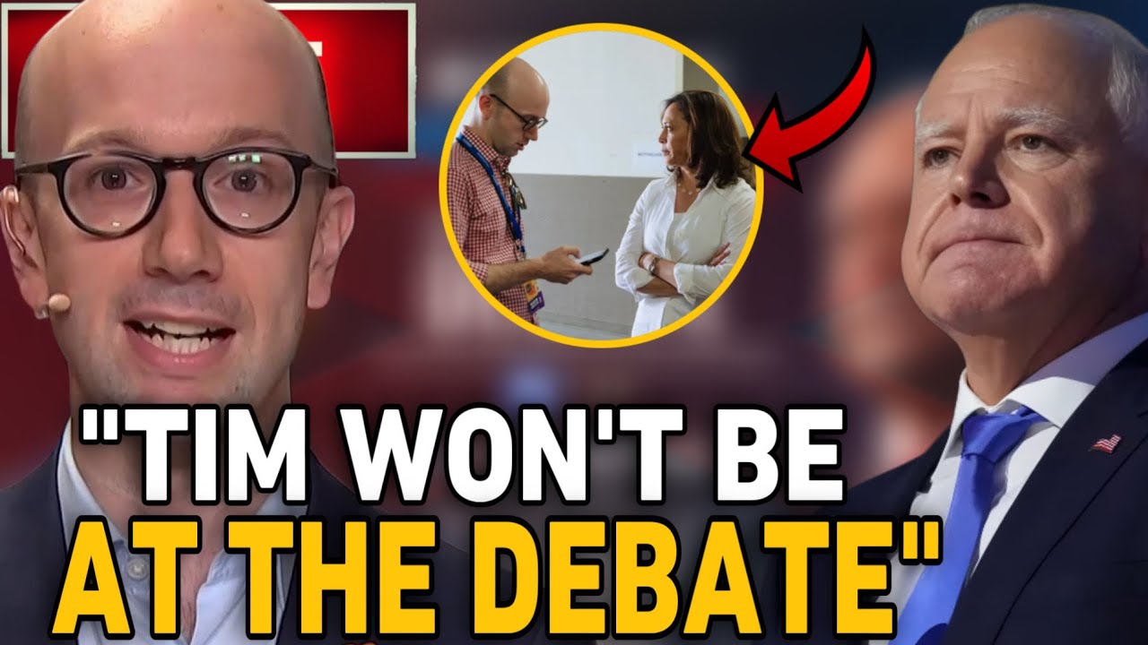 Tim Walz FREAKS OUT CRYING After Spokesman Ian Sams Said He Is BACKING ...