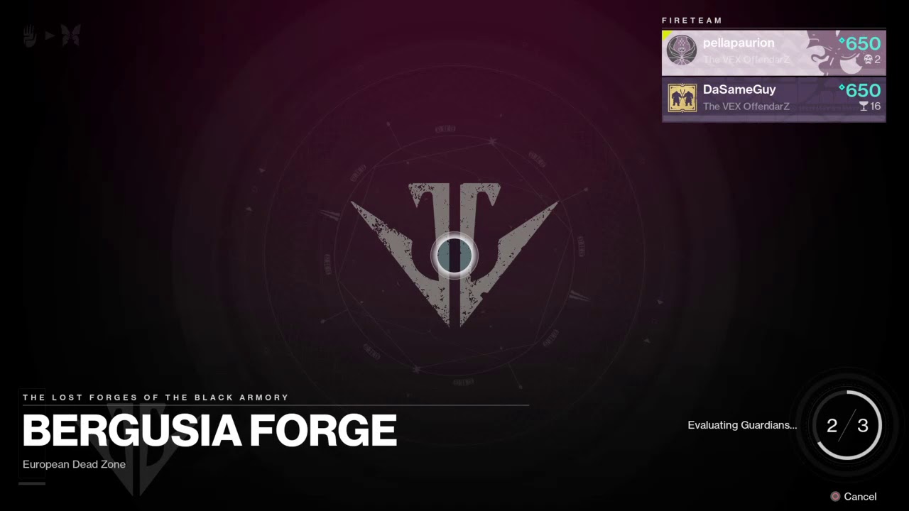 Bergusia Forge 2/2 - Casual Playthrough - Destiny 2 - 140119 - YouTube