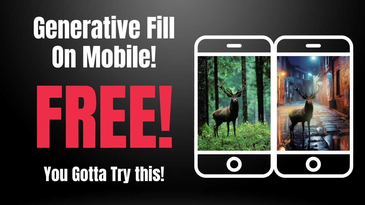 How To Use Photoshop Generative Fill For FREE On Your Mobile Device ...