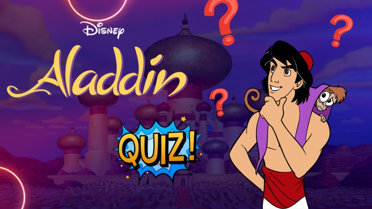 Quiz Clássicos Disney - Aladdin - YouTube