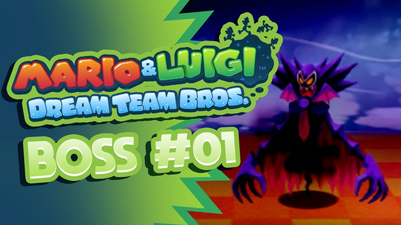 (LW)Mario & Luigi Dream Team - Boss #1 Antasma (Intro) - YouTube