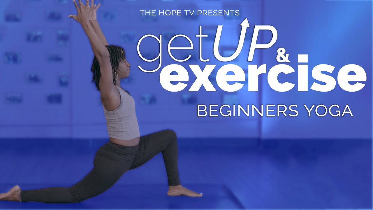 Get up and Exercise: Yoga for Beginners - YouTube