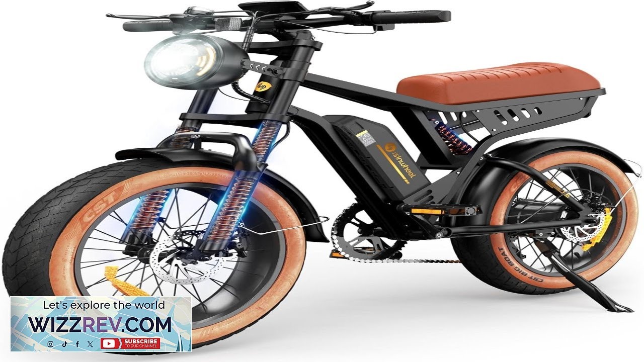 R6 Retro Electric Bike for Adults 1000W Motor 28MPH Max 75 Miles Review ...