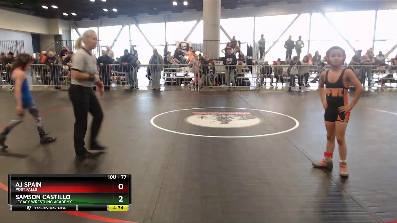 10U 77 Aj Spain Post Falls Vs Samson Castillo Legacy Wrestling Academy ...