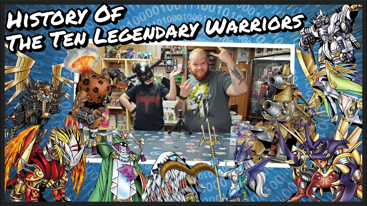Digimon History Of The Ten Legendary Warriors - YouTube