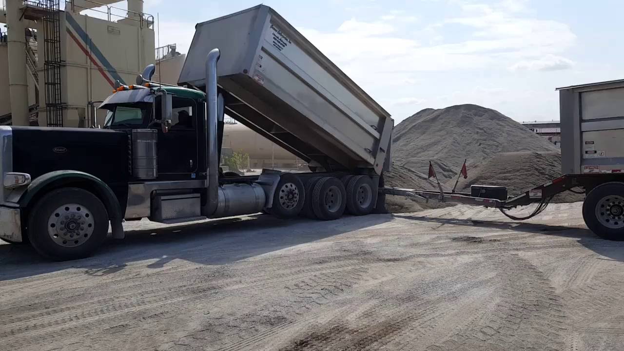 James Enterprise Truck & Pup dump - YouTube
