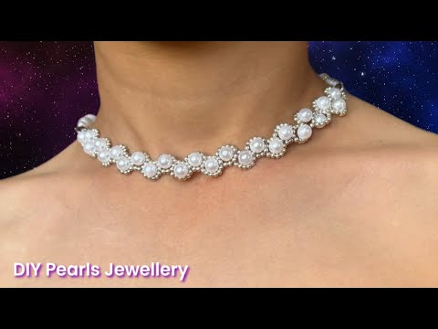 Crafting Unique Pearl Jewelry: Handcrafted Designs with Light Weaving ...