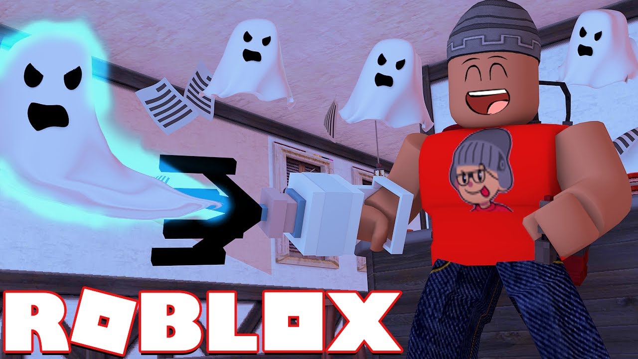 VIREI CAÇADOR DE FANTASMAS l Ghost Simulator Roblox - YouTube