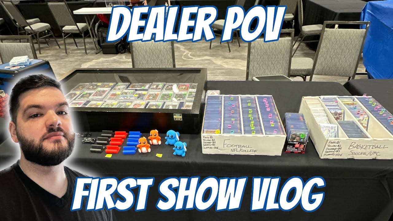 Local Card Show - Dealer POV | Houston 2024 - YouTube