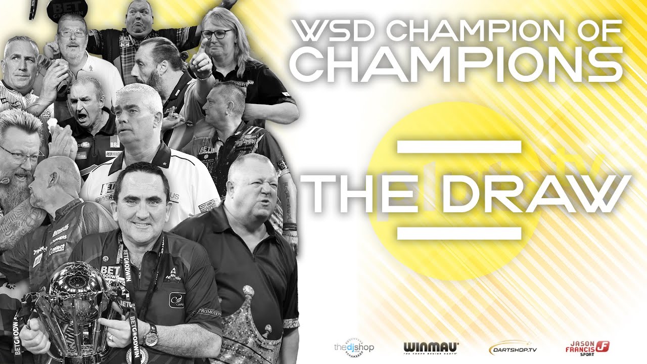 WSD CHAMPION OF CHAMPIONS 2025 🏆🎯 | THE DRAW - YouTube