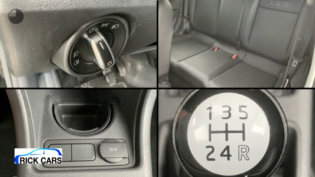 Volkswagen up! 1.0 high up! 75 PK Cruise control/ Navigatie/ Leer - YouTube