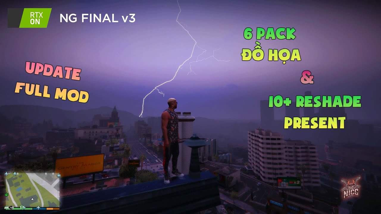 BẢN MOD GTA 5 - FULL OPTION + 6 PACK ĐỒ HỌA - DÀNH RIÊNG CHO AE KHÔNG ...