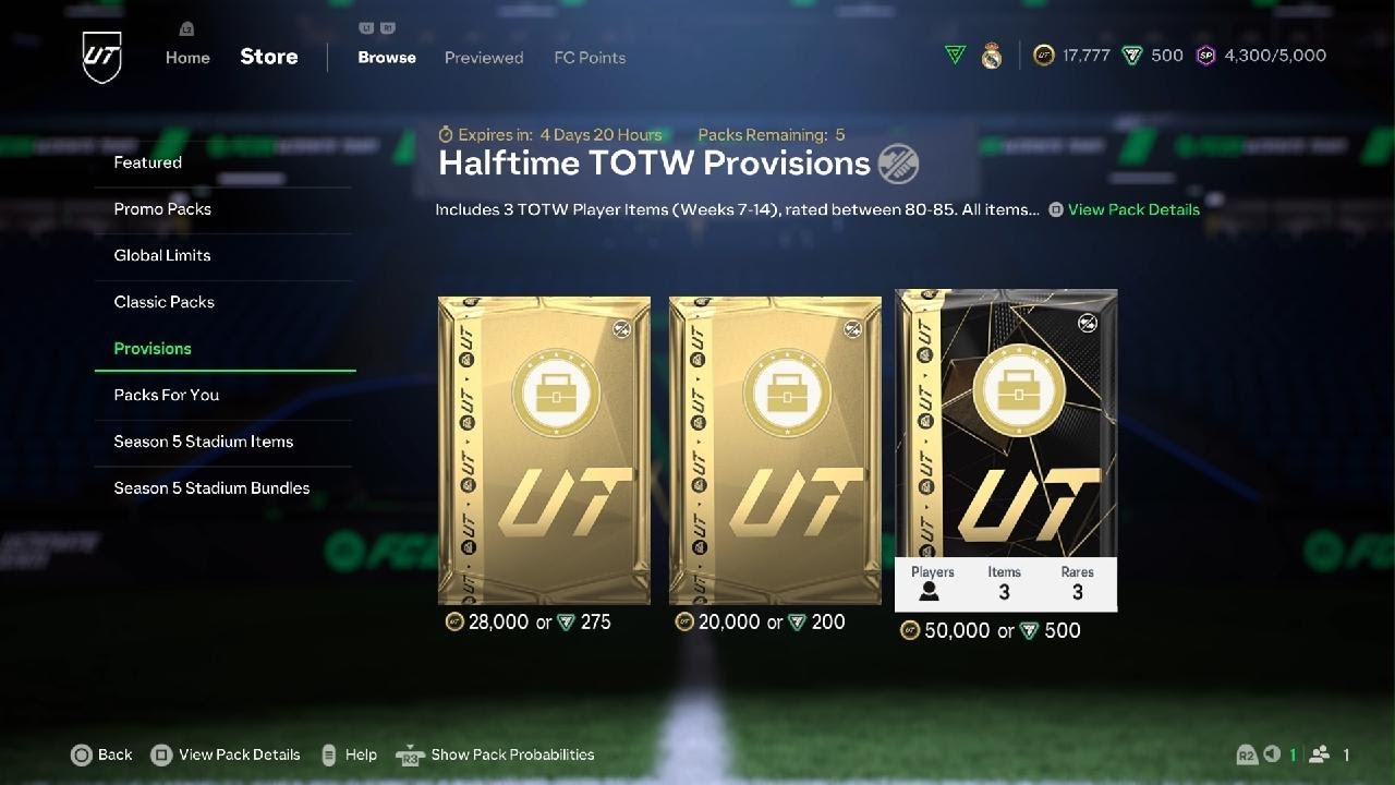 FC25 Team of the Week Pack Opening on PlayStation! 🚀 - #fc25 #totw #ps5 ...