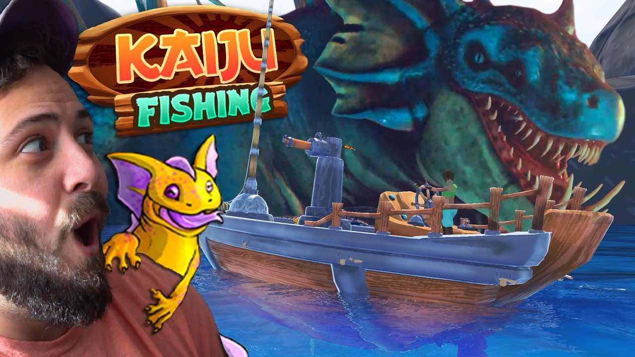 G-Mo 11: FISHING for MONSTERS in the Depths! | Kaiju Fishing Demo - YouTube